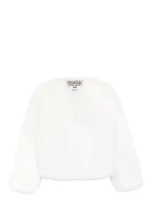 BLUGIRL Faux-fur Jacket - White
