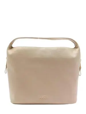 Liu Jo Medium Logo-detail Shoulder Bag - Neutrals