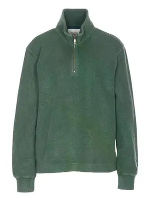 CIRCOLO 1901 Long-sleeved Zip Sweater - Green