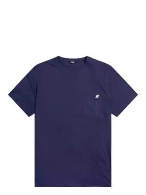 K-WAY Logo-patch T-shirt - Blue