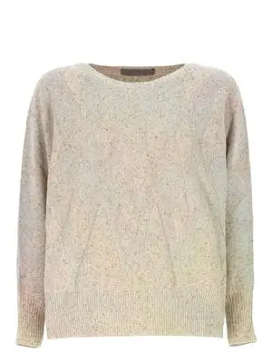 D.exterior Diamond-pattern Sweater - Neutrals