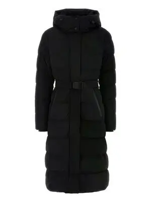 Mackage Hooded Belted Coat - Black