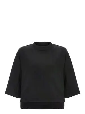 MONCLER X EE72 BY EDWARD ENNINFUL Half-sleeve T-shirt - Black