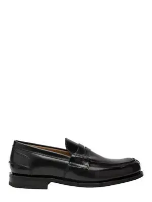 Church's Pembrey Leather Loafers - Black