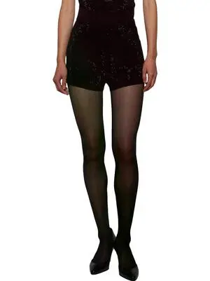 David Koma Rhinestone-embellished Shorts - Brown