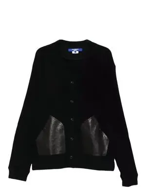 Junya Watanabe Wool Cardigan - Black