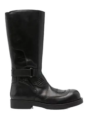 MAISON MARGIELA Leather Boots - Black