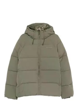 DAILY PAPER Hooded Puffer Jacket - Green
