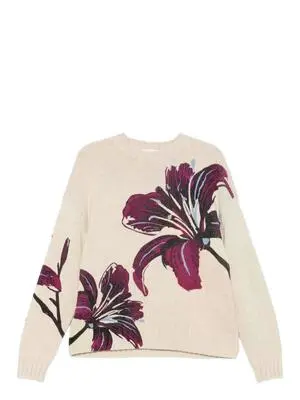 ERIC BOMPARD Floral Crew-Neck Sweater