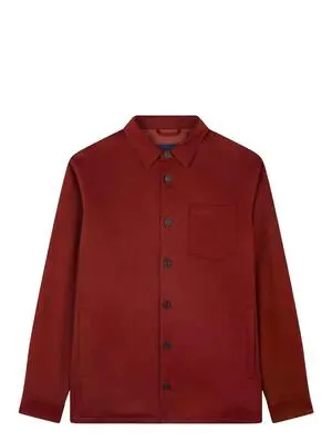 Paul & Shark Cashmere Pocket Shirt - Red