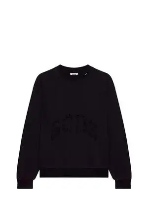 Gcds Distressed-effect Sweatshirt - Black