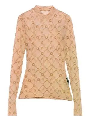 MARINE SERRE Floral Moon Top