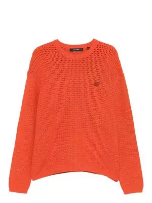 DAILY PAPER Pointelle-knit Jumper - Orange