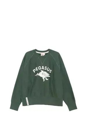 Champion Pegasus-print Sweatshirt - Green
