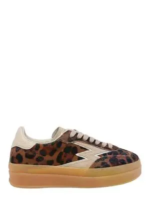 MOA CONCEPT Animal-print Sneakers - Brown