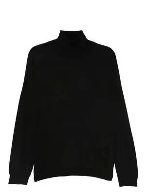 ROBERTO COLLINA Fine-knit Jumper - Black