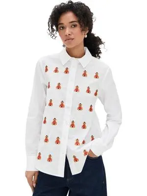 LINGUA FRANCA Lingua Franca Bowery Bear Shirt