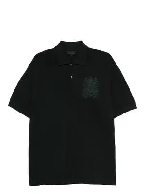 LACOSTE Crest-appliqué Polo Shirt