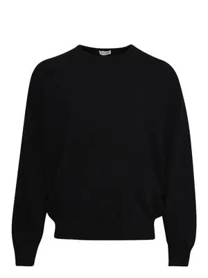 Fear Of God Edge Knit Wool Crewneck Sweater - Black