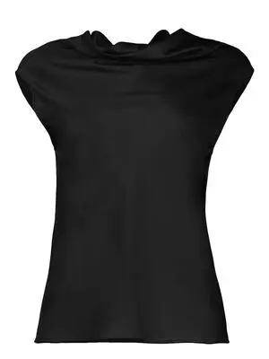 Philosophy Di Lorenzo Serafini Cowl-neck Sleeveless Top - Black