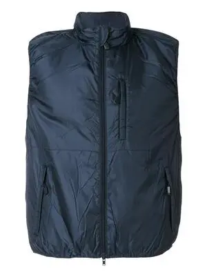 Aspesi Padded Sleeveless Jacket - Blue