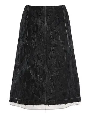 Simkhai Vionna Midi Skirt - Black