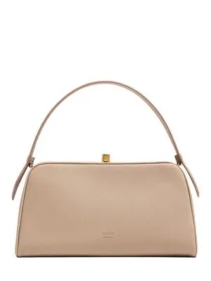 Khaite Cate Top Handle Bag - Neutral