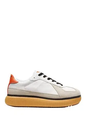 Onitsuka Tiger Delecity Gumin Sneakers - White/habanero