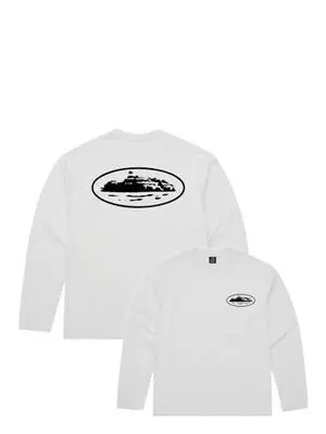 CORTEIZ Og Island Long Sleeve Tee Shirt - White