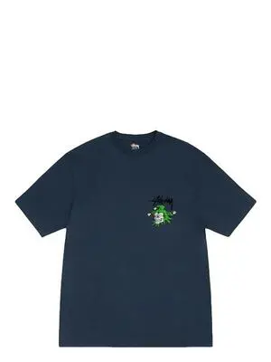 StÜssy Joker Tee Shirt - Navy Blue