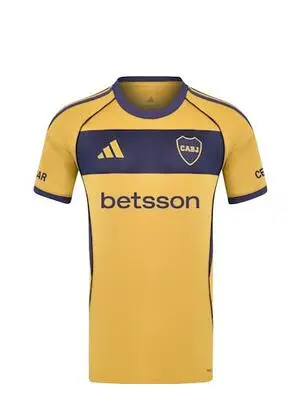 Adidas Boca 25/26 Away Jersey - Pyrite Shadow Navy Blue Night Navy Blue