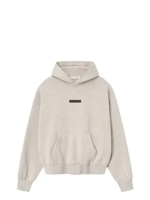 Fear Of God Essentials Classic Fleece Hoodie - Heather Stone