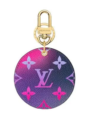 LOUIS VUITTON Illustre Bag Charm And Key Holder - Midnight Fuchsia