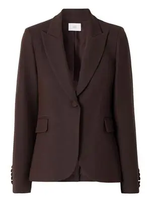 ADAM LIPPES Wool And Silk-Blend Logan Blazer