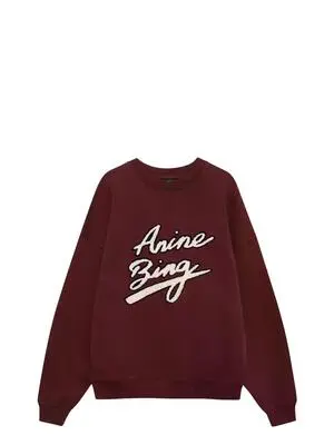ANINE BING Miles Sweatshirt Red
