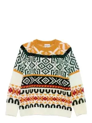 SEMICOUTURE Norwegian Jacquard Sweater - Multicolour