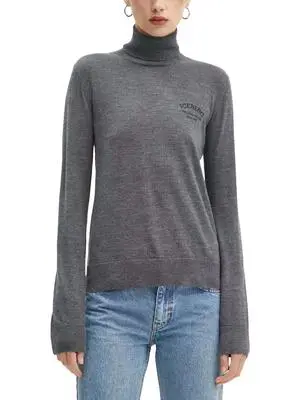 Iceberg Roll-neck Sweater - Grey
