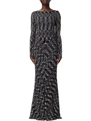 Missoni Long Sleeve Dress - Brown