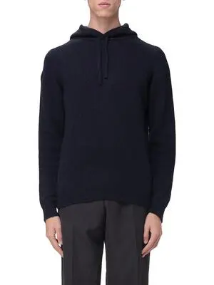 ROBERTO COLLINA Hooded Sweatshirt Blue