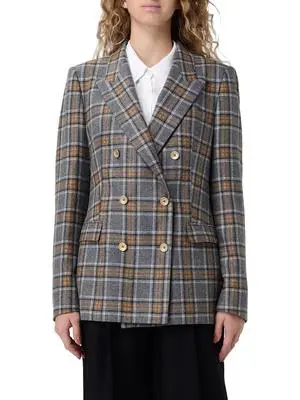 Tagliatore Plaid Jacket - Grey