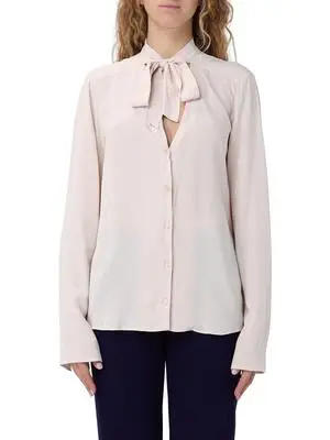 Patrizia Pepe Tie Detailed Top - Natural