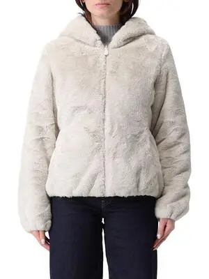 SAVE THE DUCK Fur Coat - Beige
