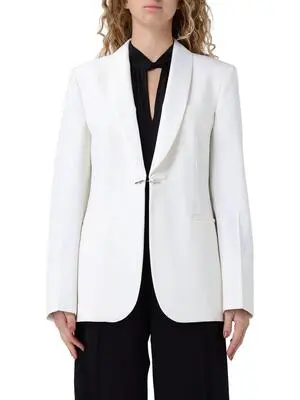 Max Mara Shawl Collar Jacket - White