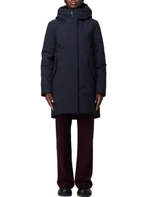 SAVE THE DUCK Long Coat - Black