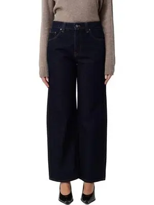 Khaite Wide Leg Jeans - Denim