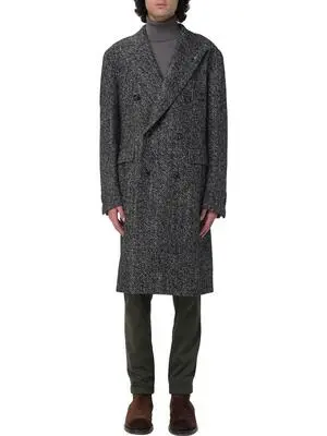 Tagliatore Tailored Overcoat - Black