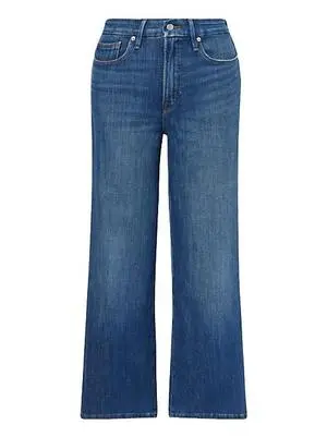 Good American Palazzo Crop-leg Jeans - Indigo977