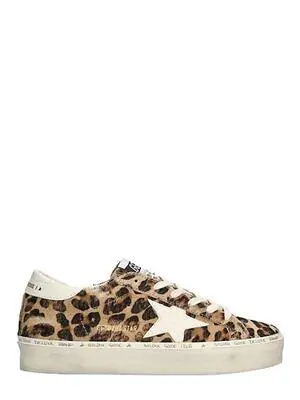 GOLDEN GOOSE Hi Star Calf-hair Low-top Trainers - Brown/oth