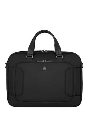 VICTORINOX Woven Briefcase - Black