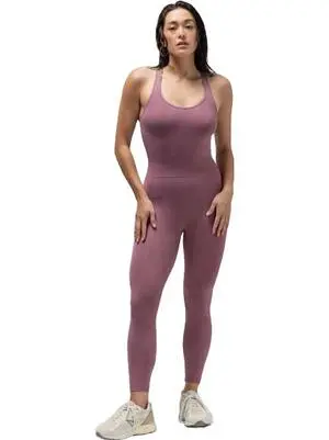 REFORMER Keyhole Back Bodysuit - Mauve